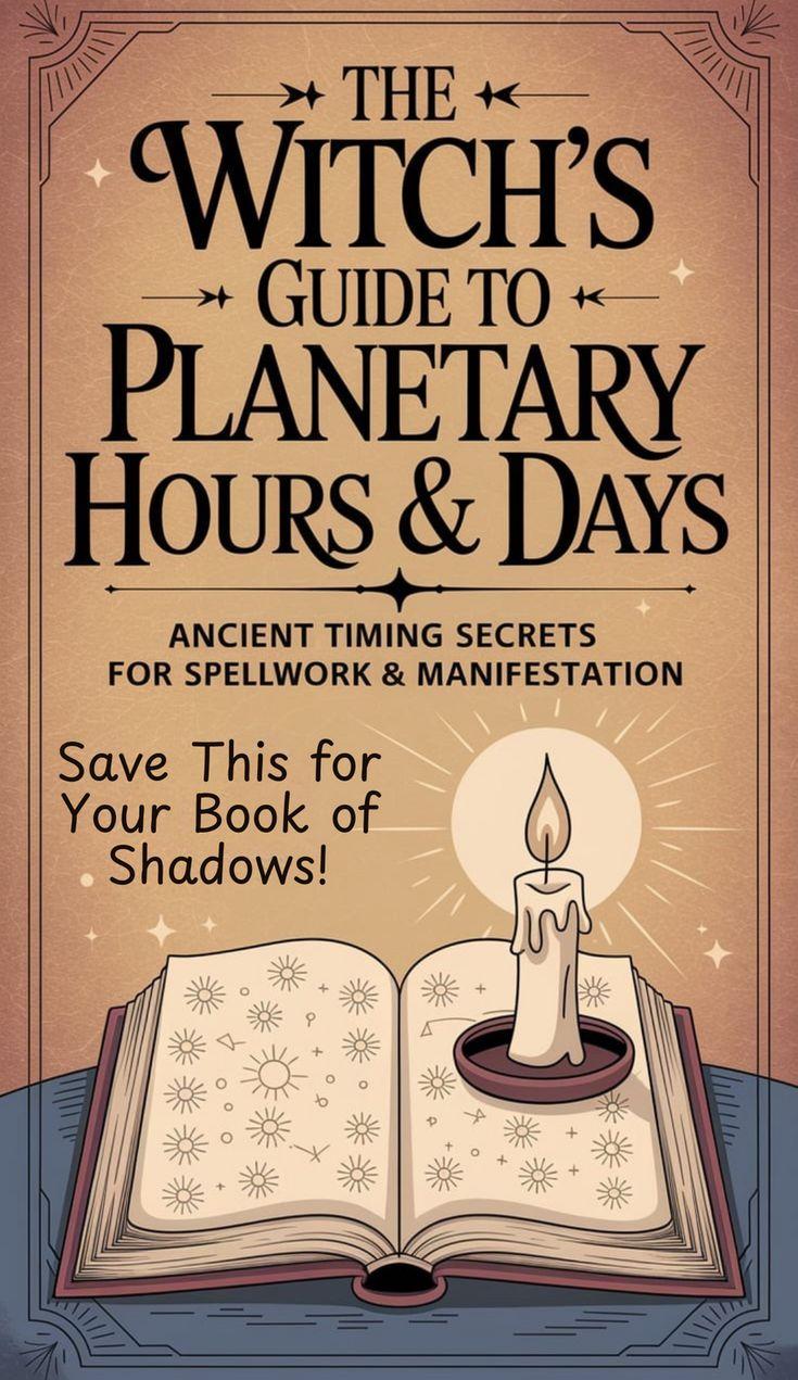 Planetary Hours and Days for Magic: A Practitioner's Guide | Planetary ...